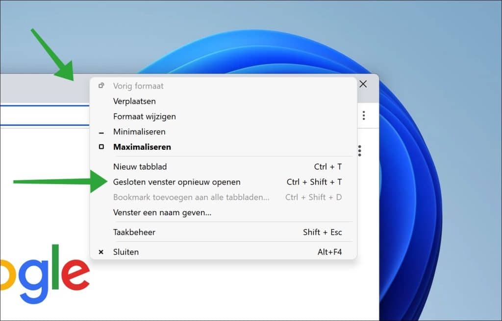Gesloten tabblad terughalen in Google Chrome? Zo werkt het!