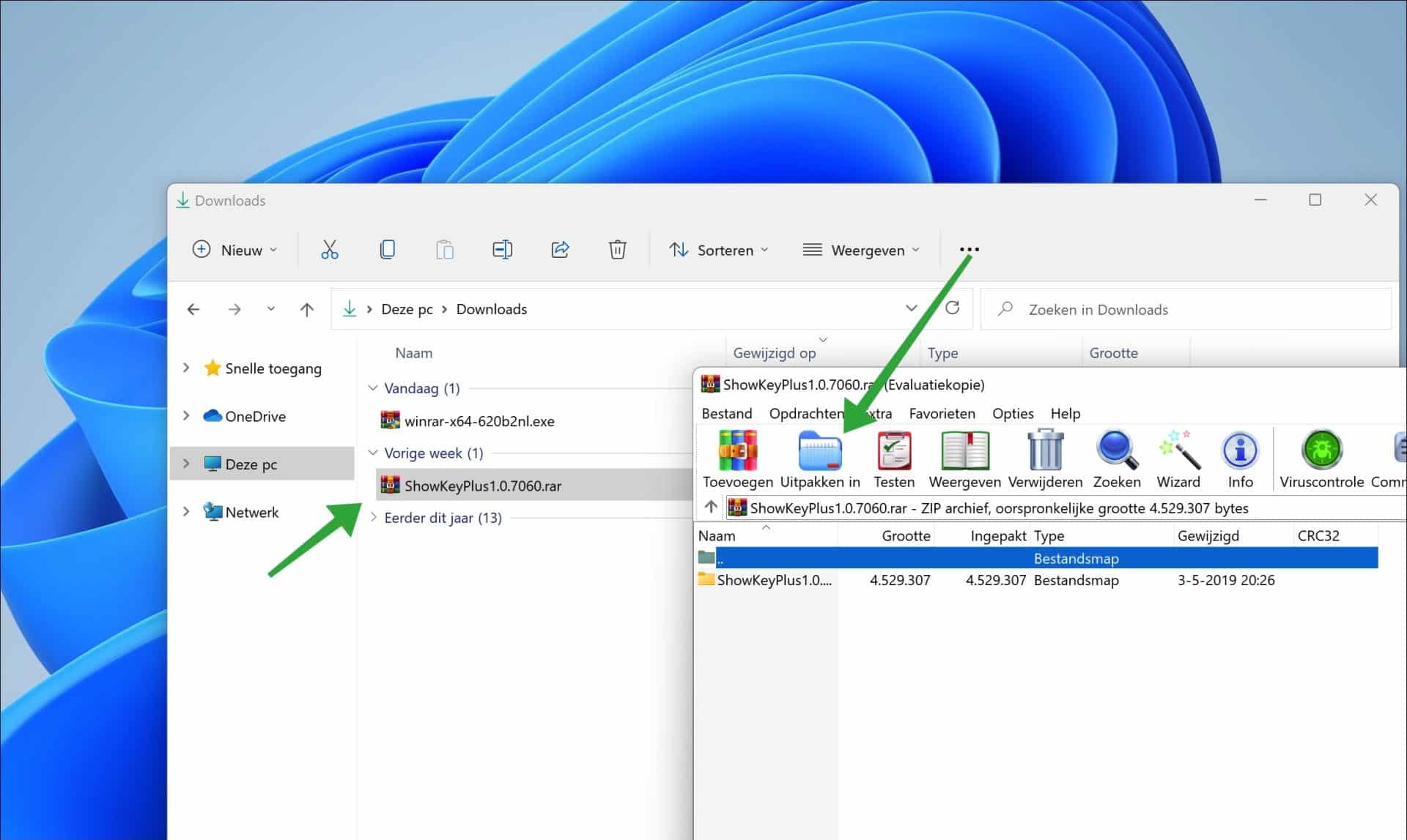 RAR bestand openen in Windows 11? Zo werkt het!
