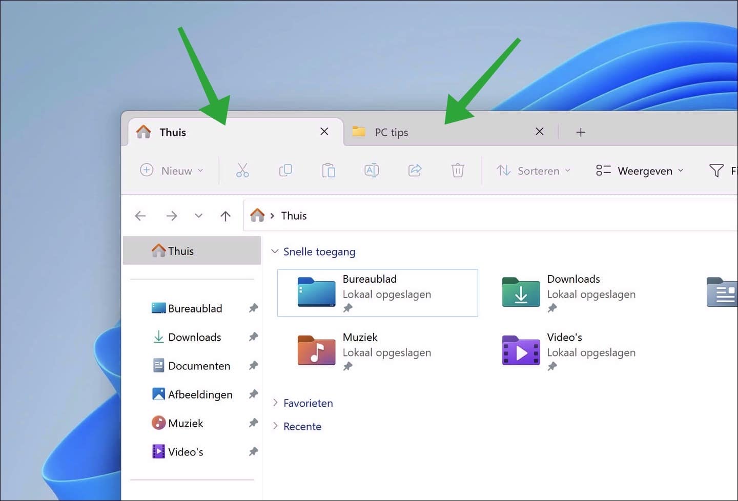 Tabbladen in Windows verkenner uitschakelen? Zo werkt het!