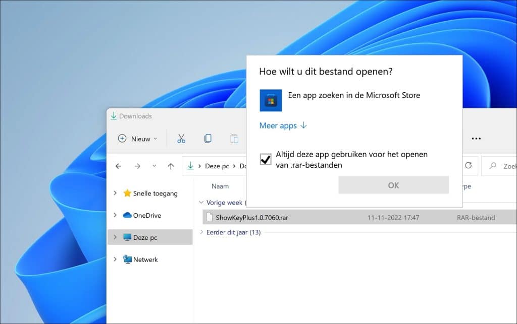 RAR bestand openen in Windows 11? Zo werkt het!