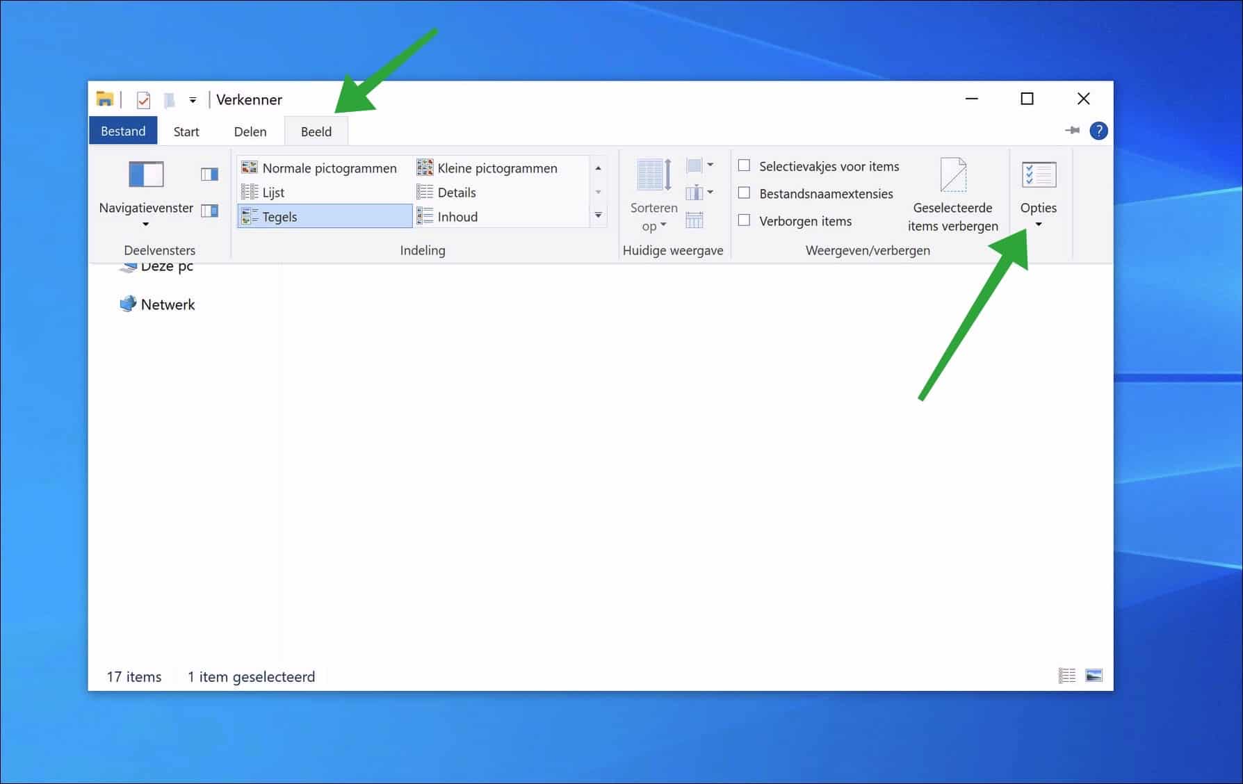 Geschiedenis van Windows verkenner wissen in Windows 10