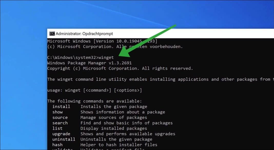 Winget installeren in Windows 11 of 10? Zo werkt het!