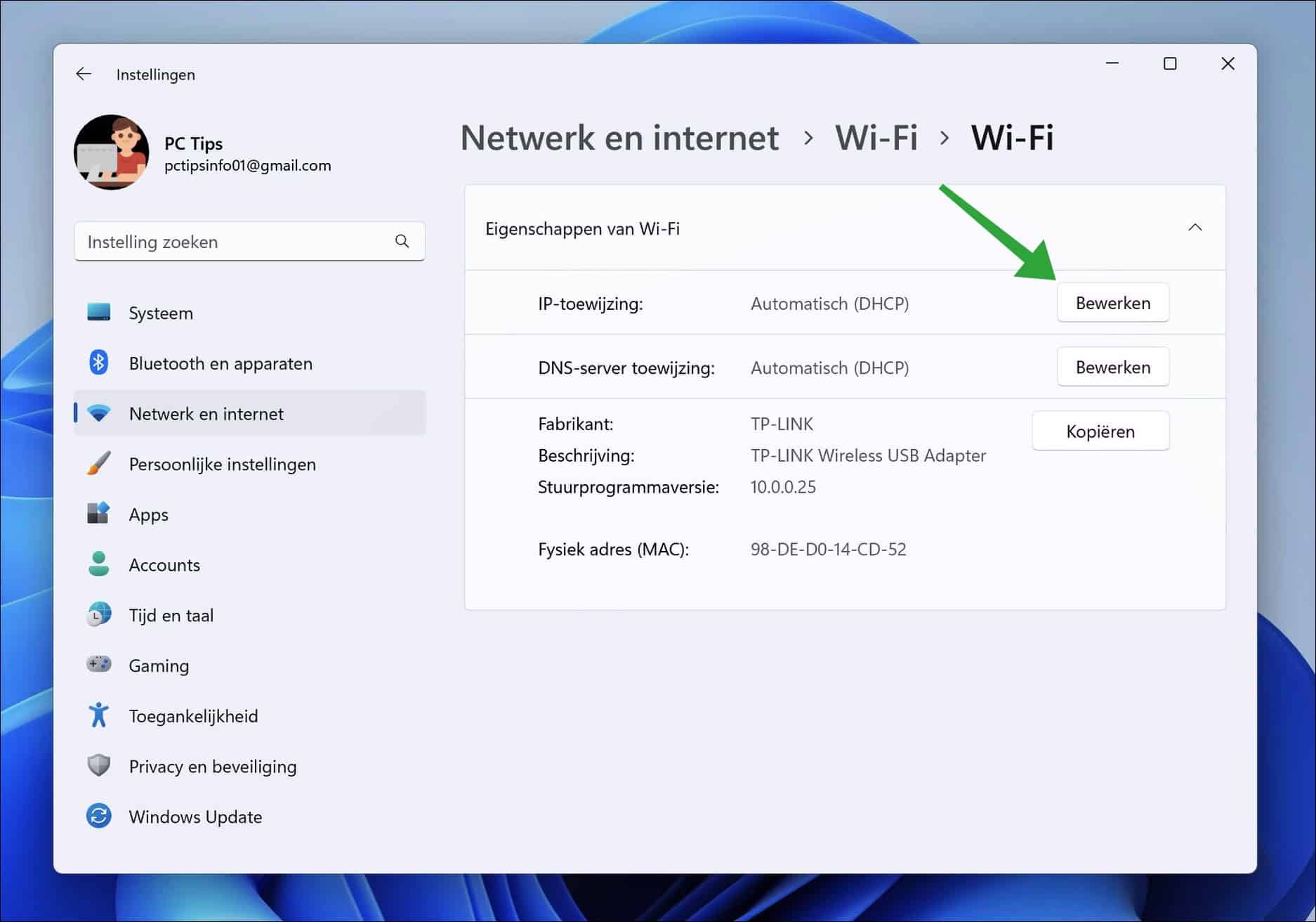 Vast IP-adres instellen in Windows 11 of 10? Dit is hoe!