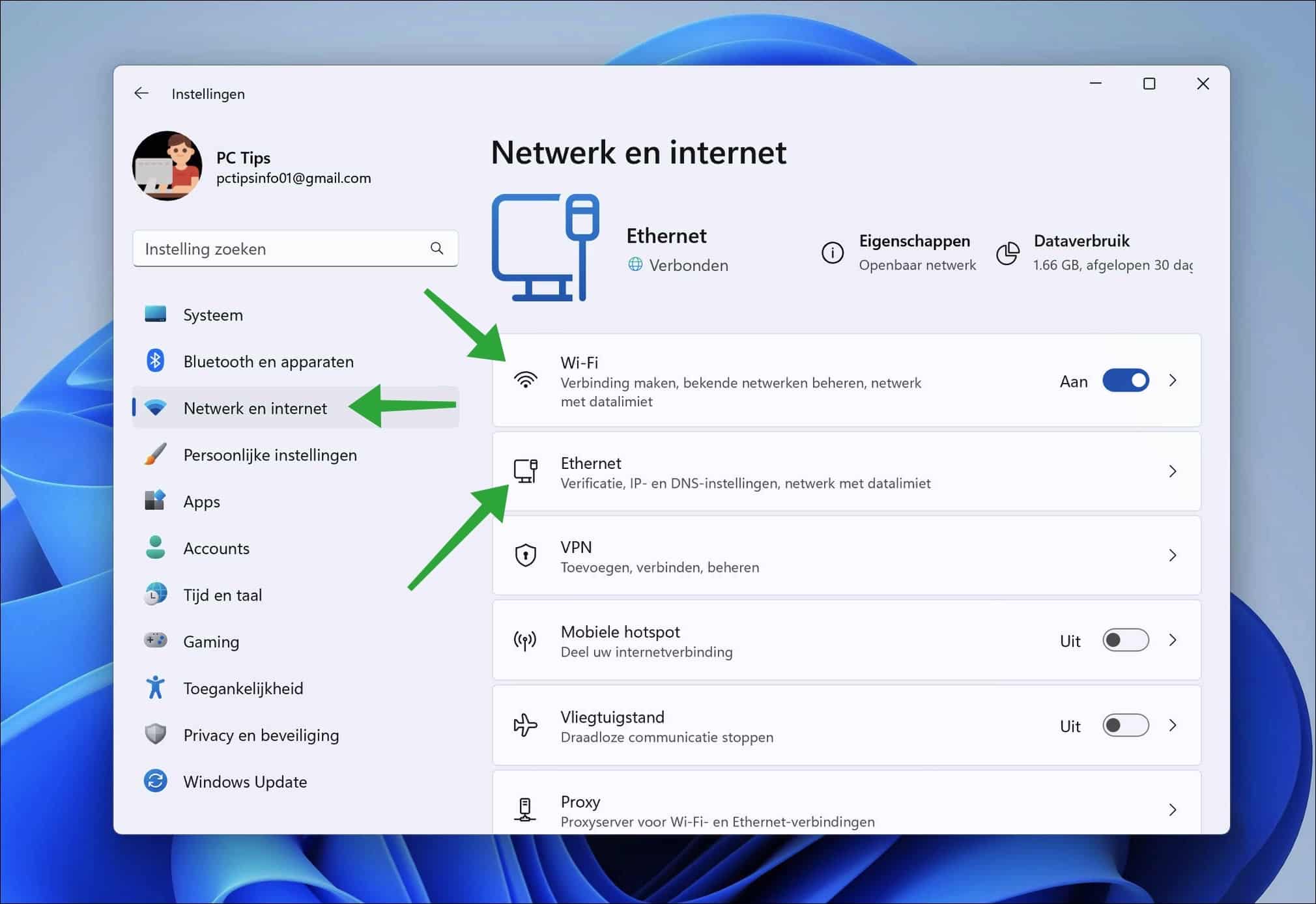 Vast IP-adres instellen in Windows 11 of 10? Dit is hoe!
