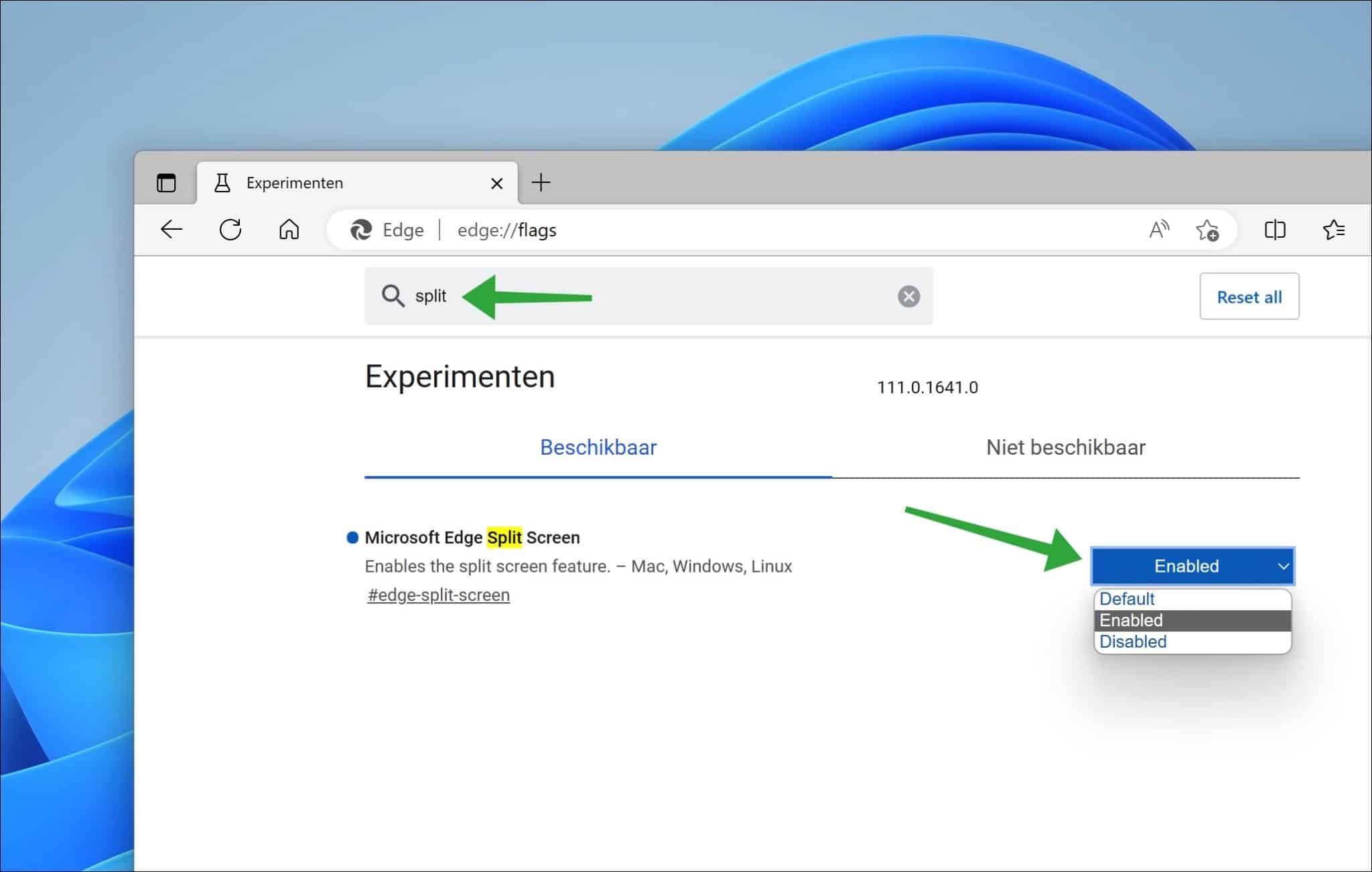 Scherm splitsen met de Microsoft Edge browser? Zo werkt het