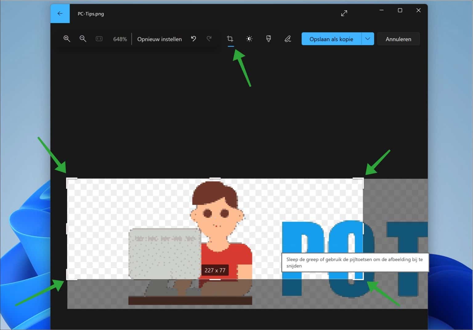 3 manieren om een afbeeldingen bij te snijden in Windows 11