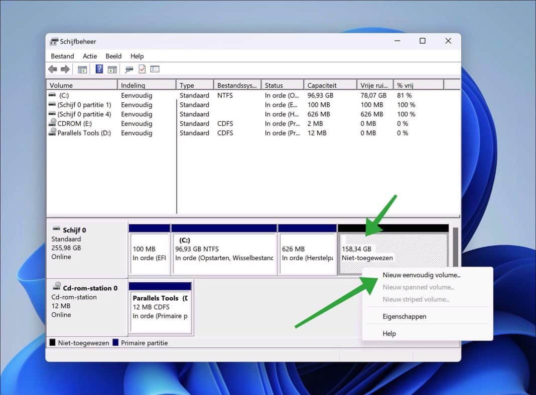Windows 11 installeren op een aangepaste partitie (Gids)