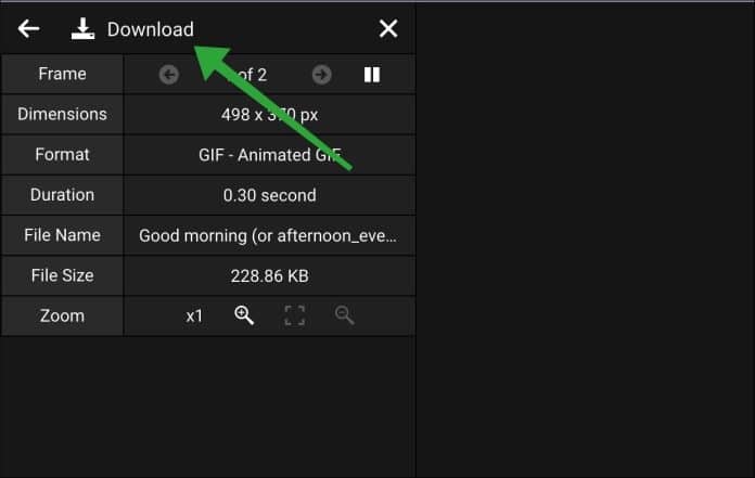 Hoe kun je een GIF afbeelding downloaden van Twitter?