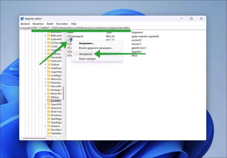 Alle commando's wissen in Windows 11 of 10 "uitvoeren" venster