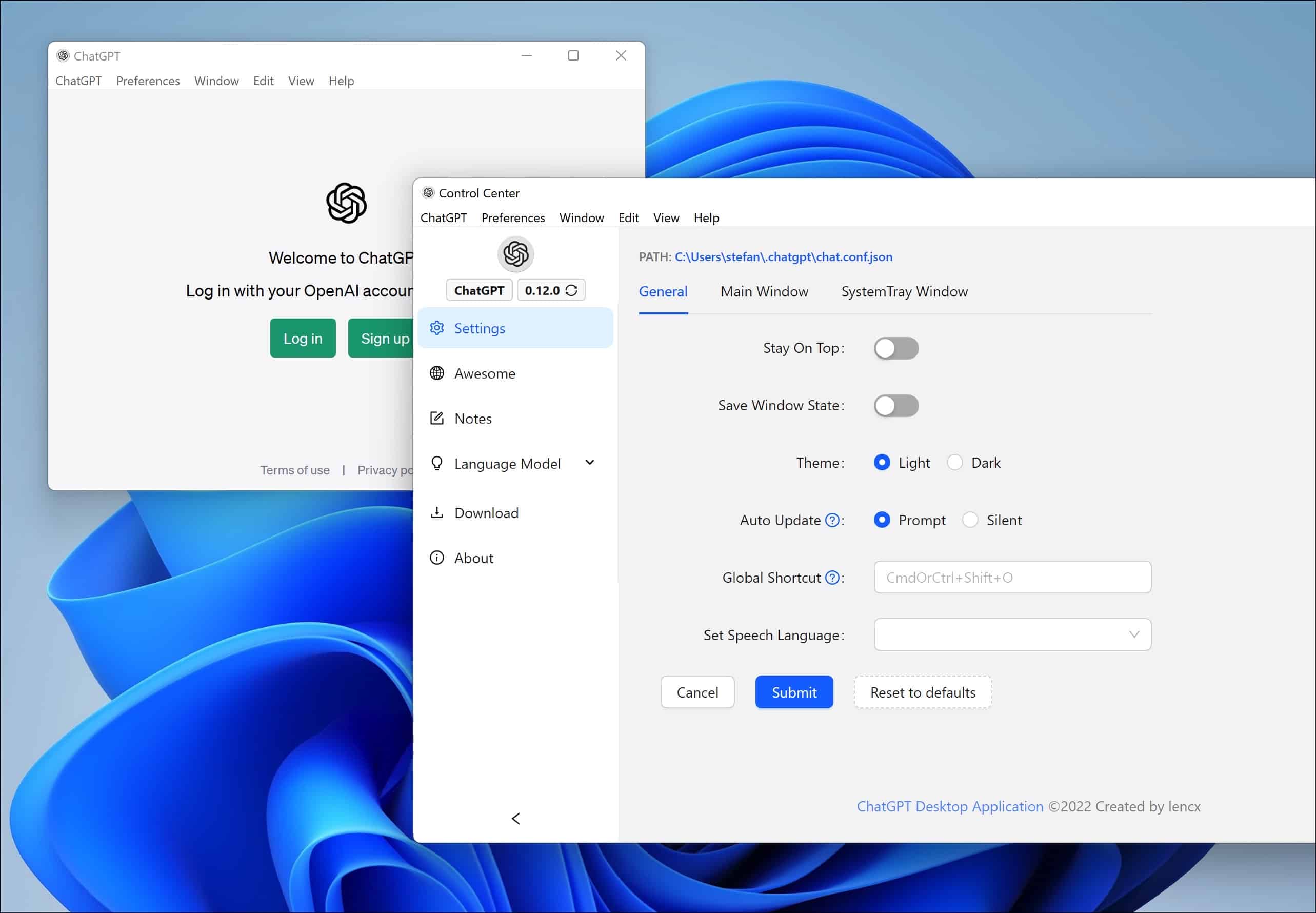 Installeer ChatGPT als een app in Windows 11 of Windows 10