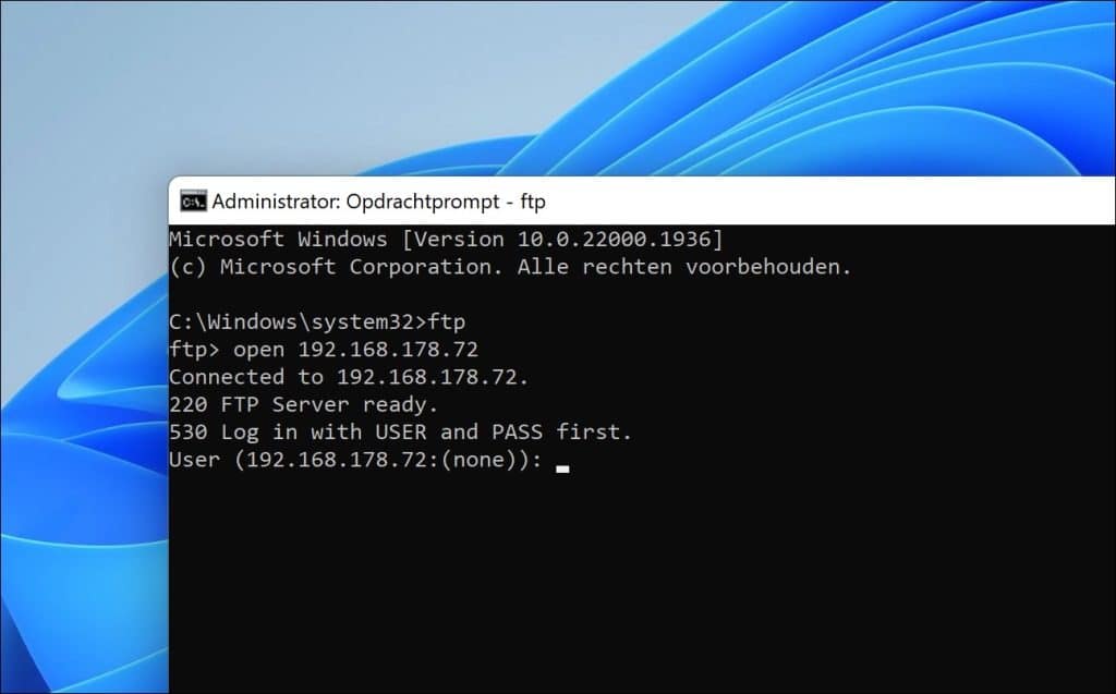 FTP gebruiken in Windows 11 of Windows 10? zo werkt het