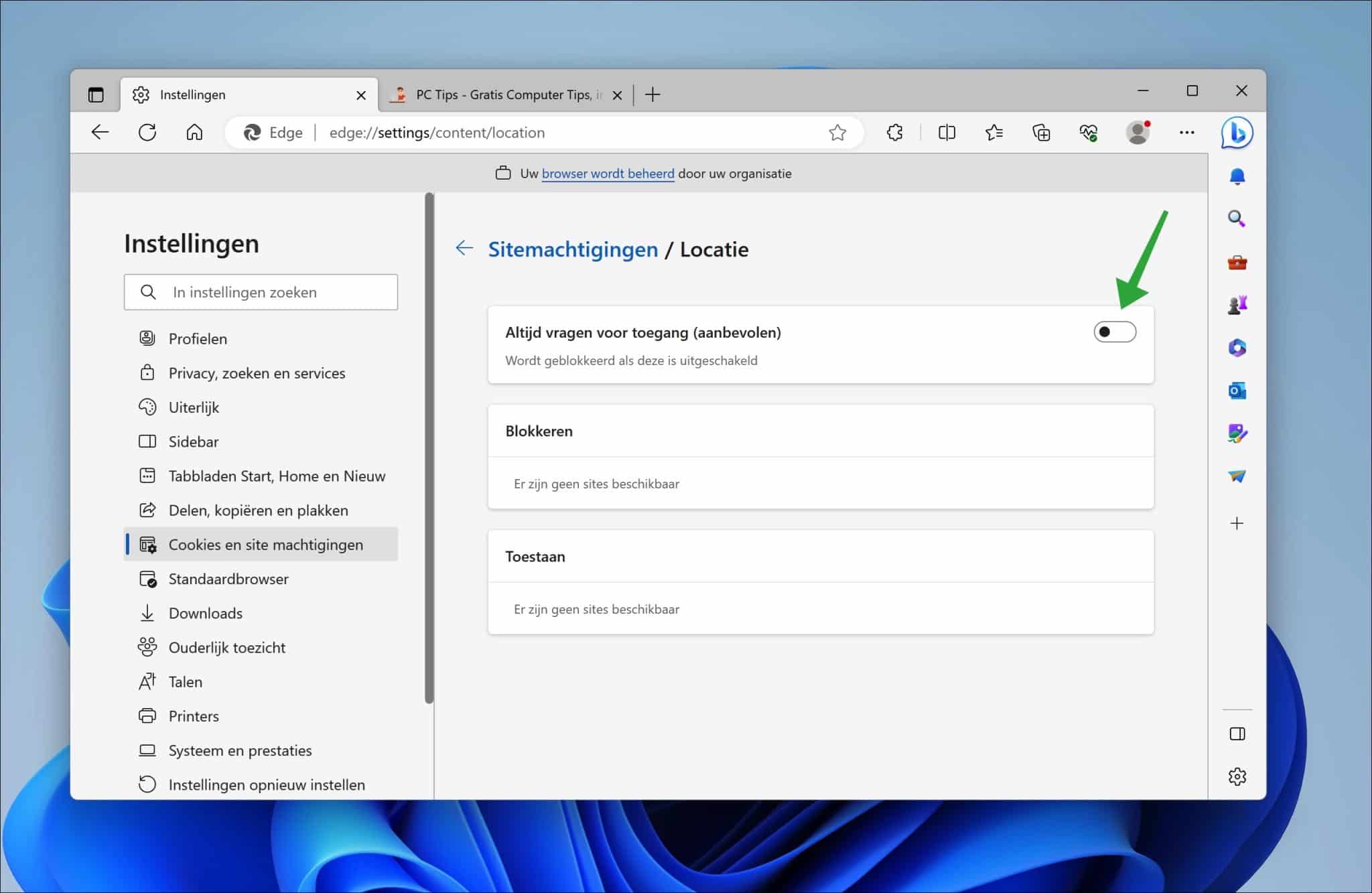 Wijzig deze 10 privacy instellingen in Microsoft Edge