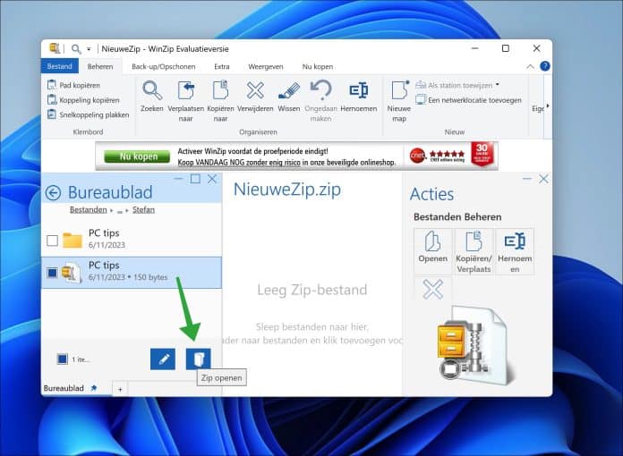WinZip downloaden en gebruiken in Windows 11? Dit is hoe!
