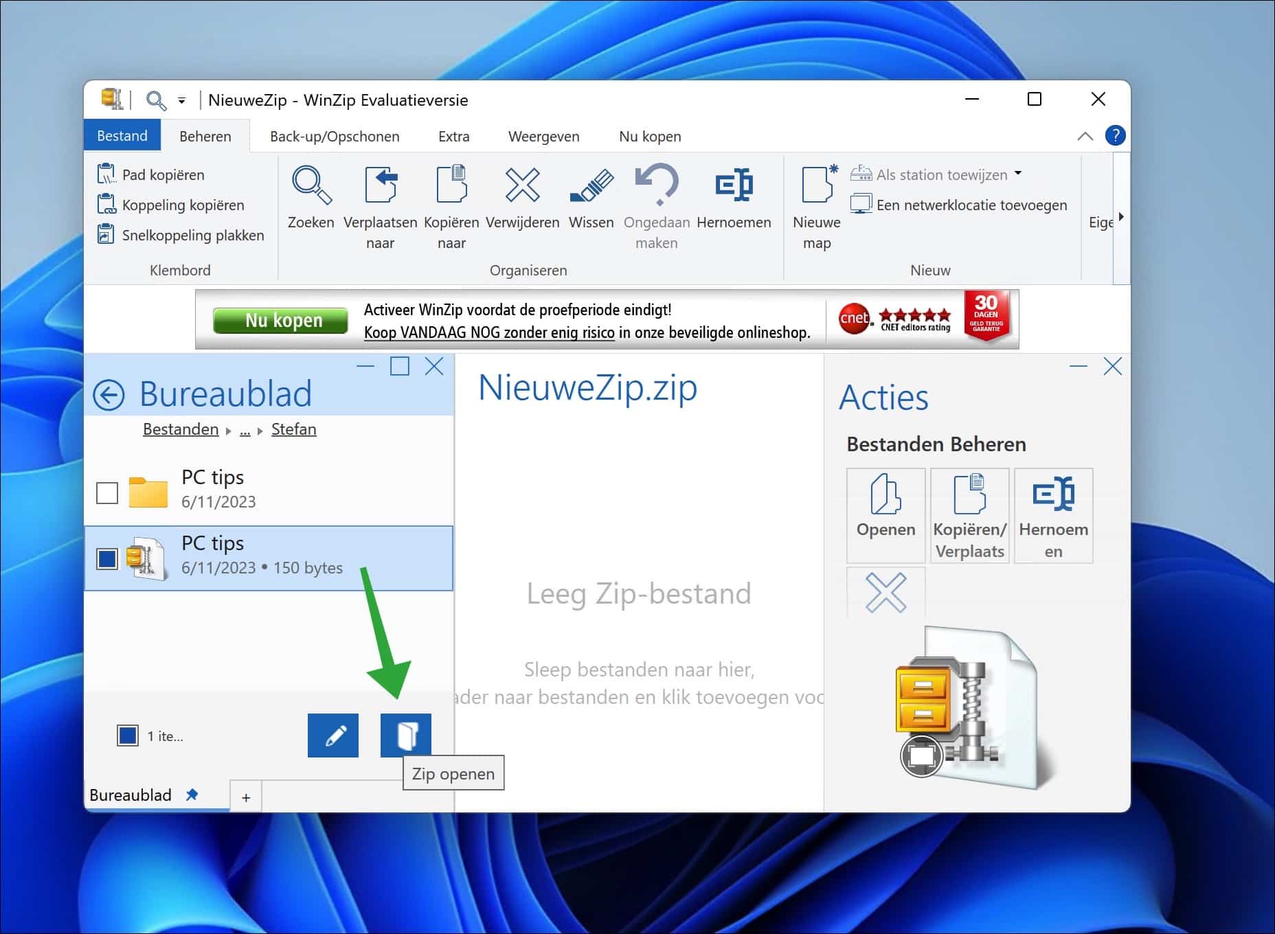 WinZip downloaden en gebruiken in Windows 11? Dit is hoe!