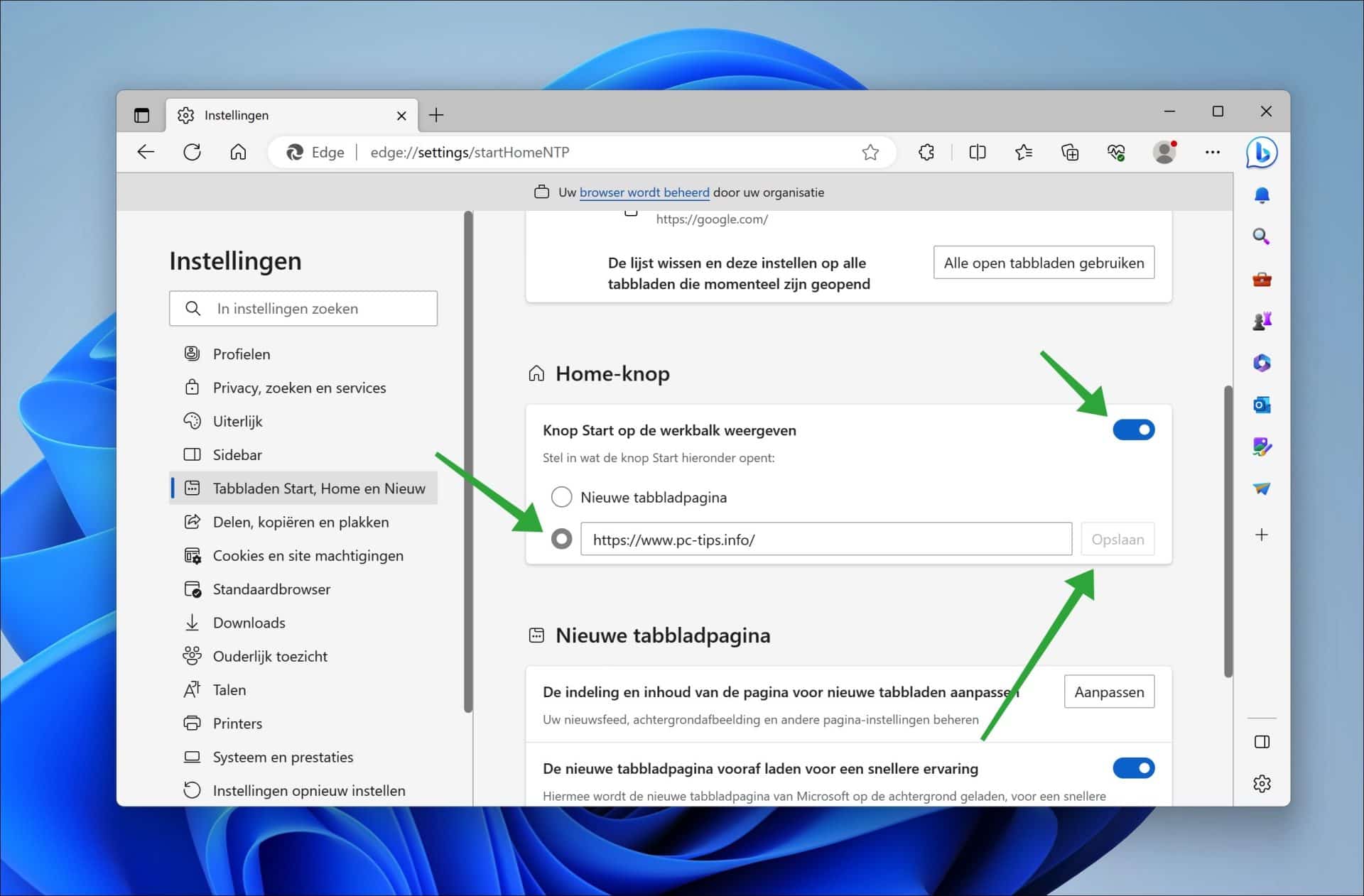 Startpagina wijzigen in Microsoft Edge? Zo werk het!