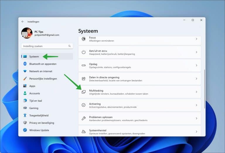 Vensters beheren via Multitasking in Windows 11? Dit is hoe!