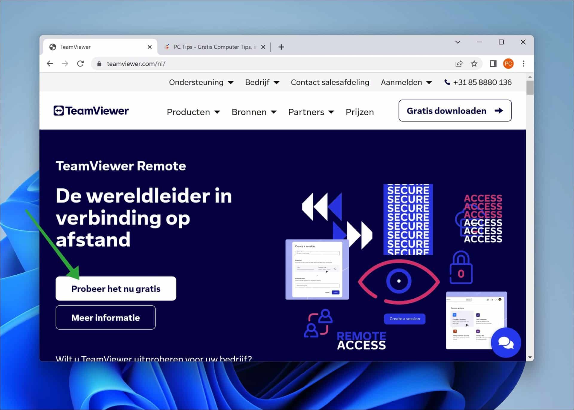 Teamviewer voor Windows 11 installeren en gebruiken