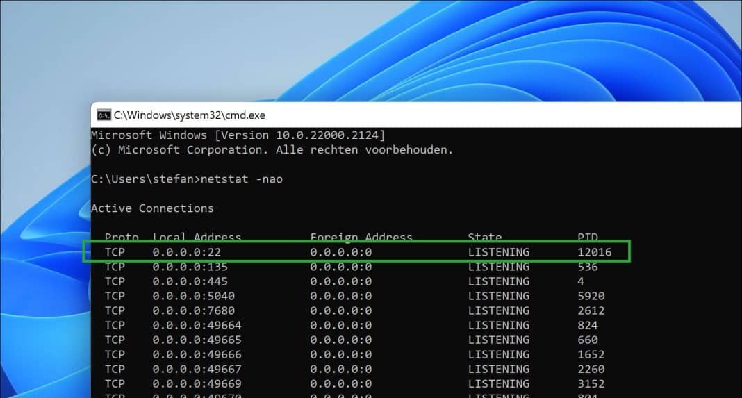 OpenSSH server installeren in Windows 11 (Stap voor stap)