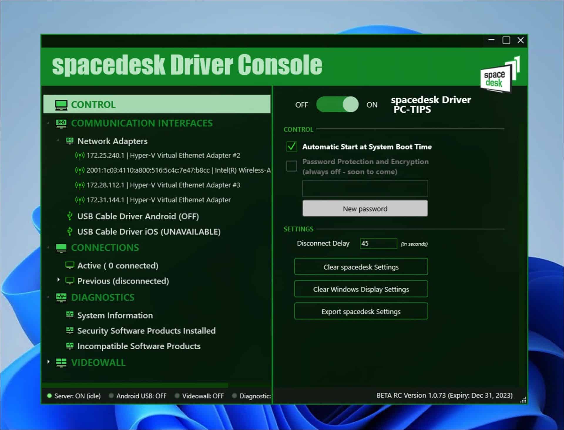 Windows 11/10 beeldscherm weergreven op Apple iPad
