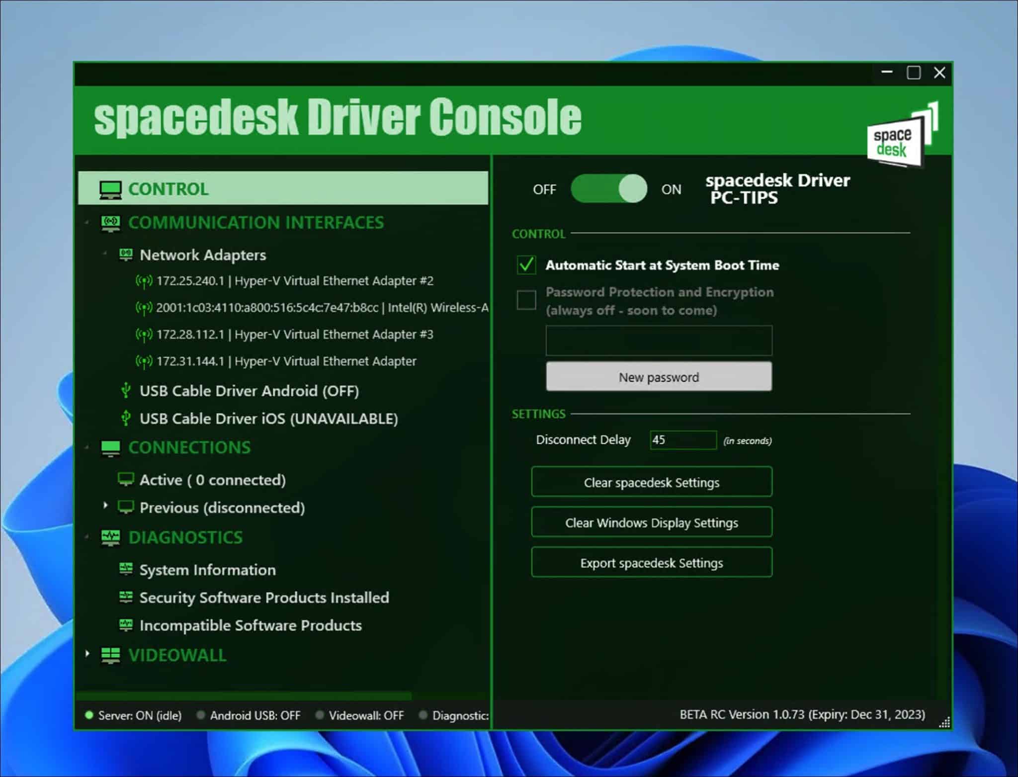 Windows 11/10 beeldscherm weergreven op Apple iPad