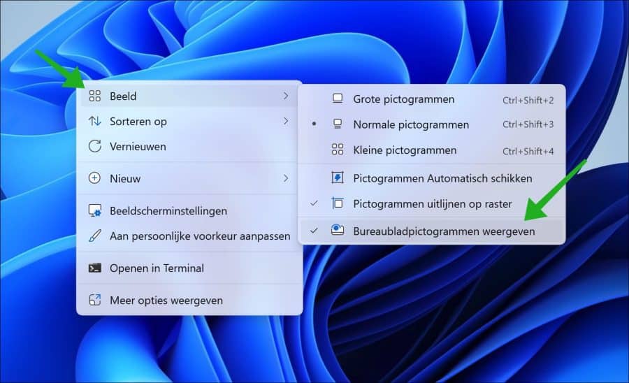 Bureaublad pictogrammen verdwenen? Dit is de oplossing