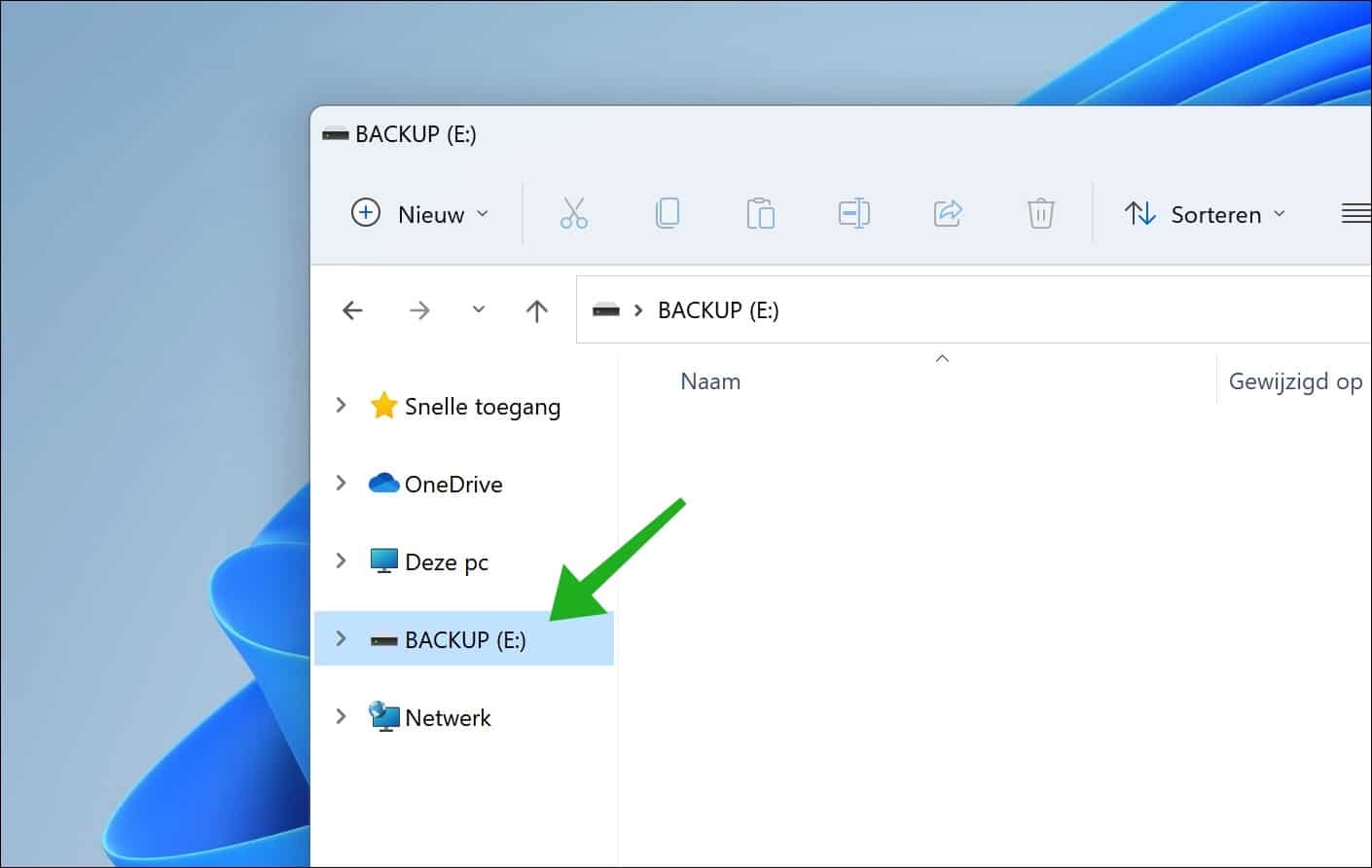 Windows 11 back-up maken naar Externe Harde Schijf (GIDS)