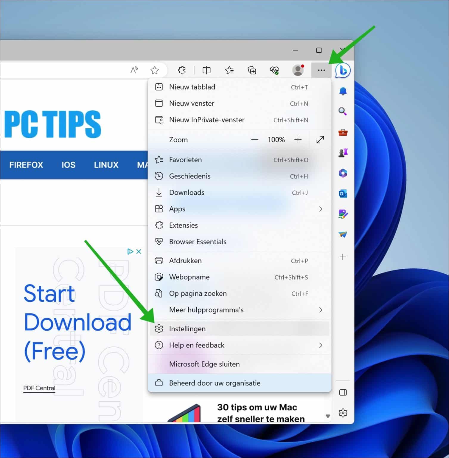 Opgeslagen wachtwoorden verwijderen uit Microsoft Edge