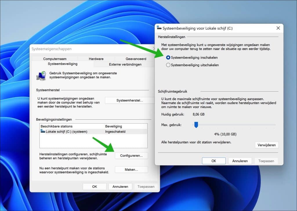 Systeemherstel werkt niet in Windows 11 of 10? Probeer dit!