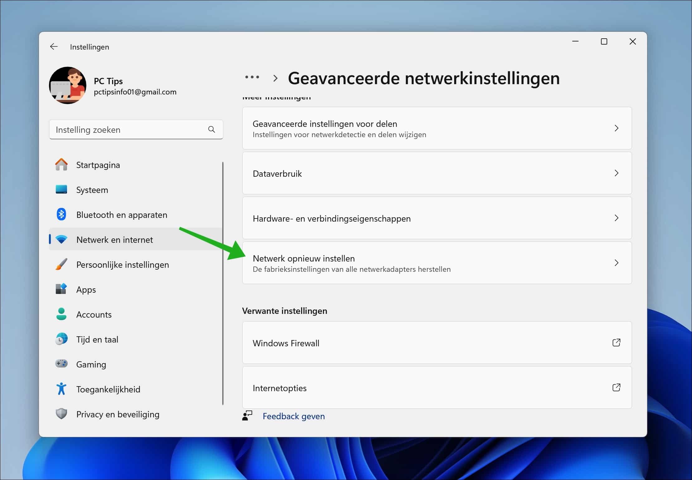Netwerkinstellingen resetten in Windows 11 - Zo werkt het!