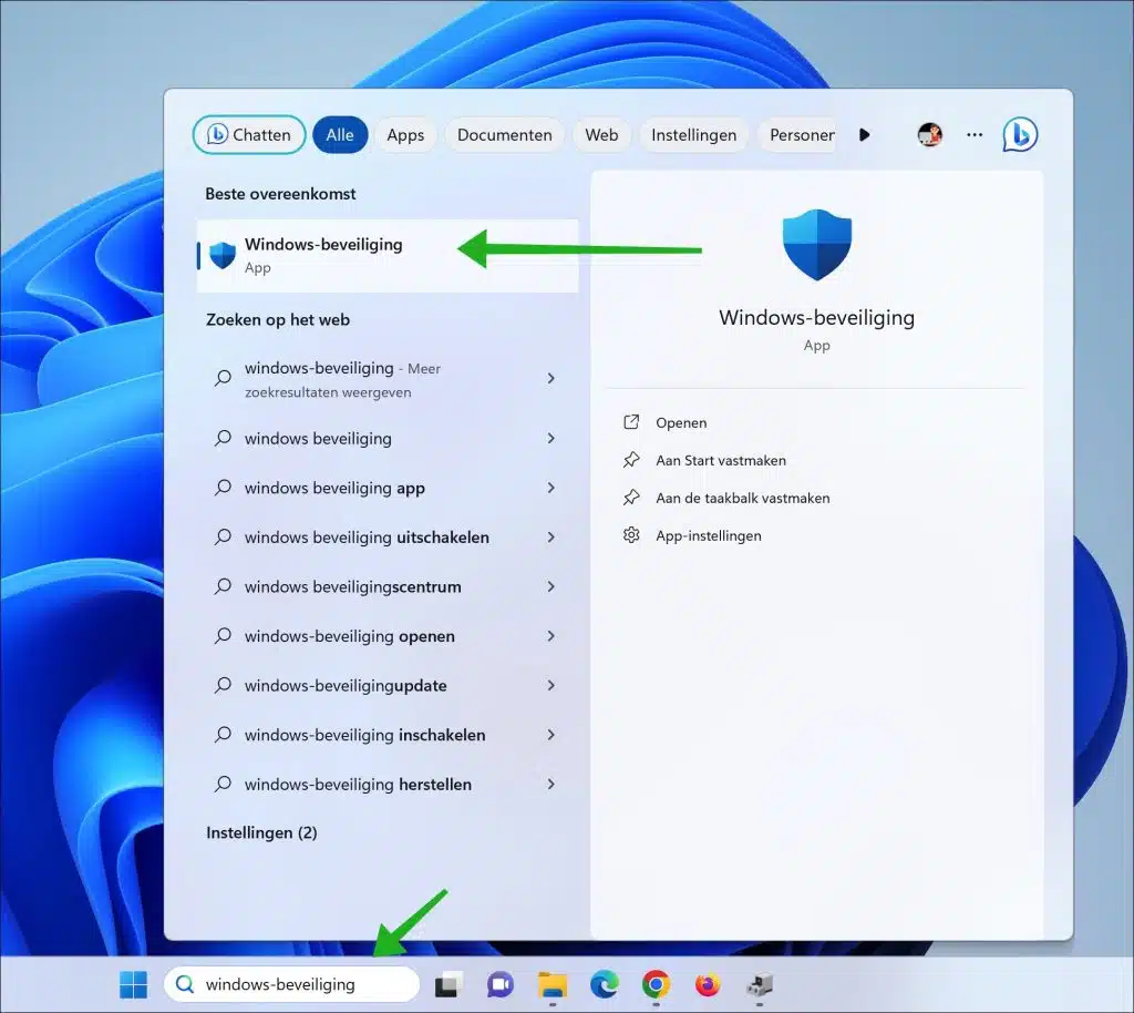 Virus detectie verwijderen uit Windows defender quarantaine