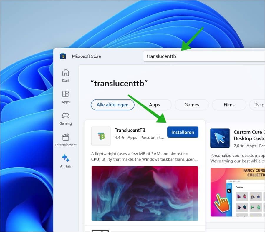 Taakbalk doorzichtig maken in Windows 11 of 10 - Dit is hoe!