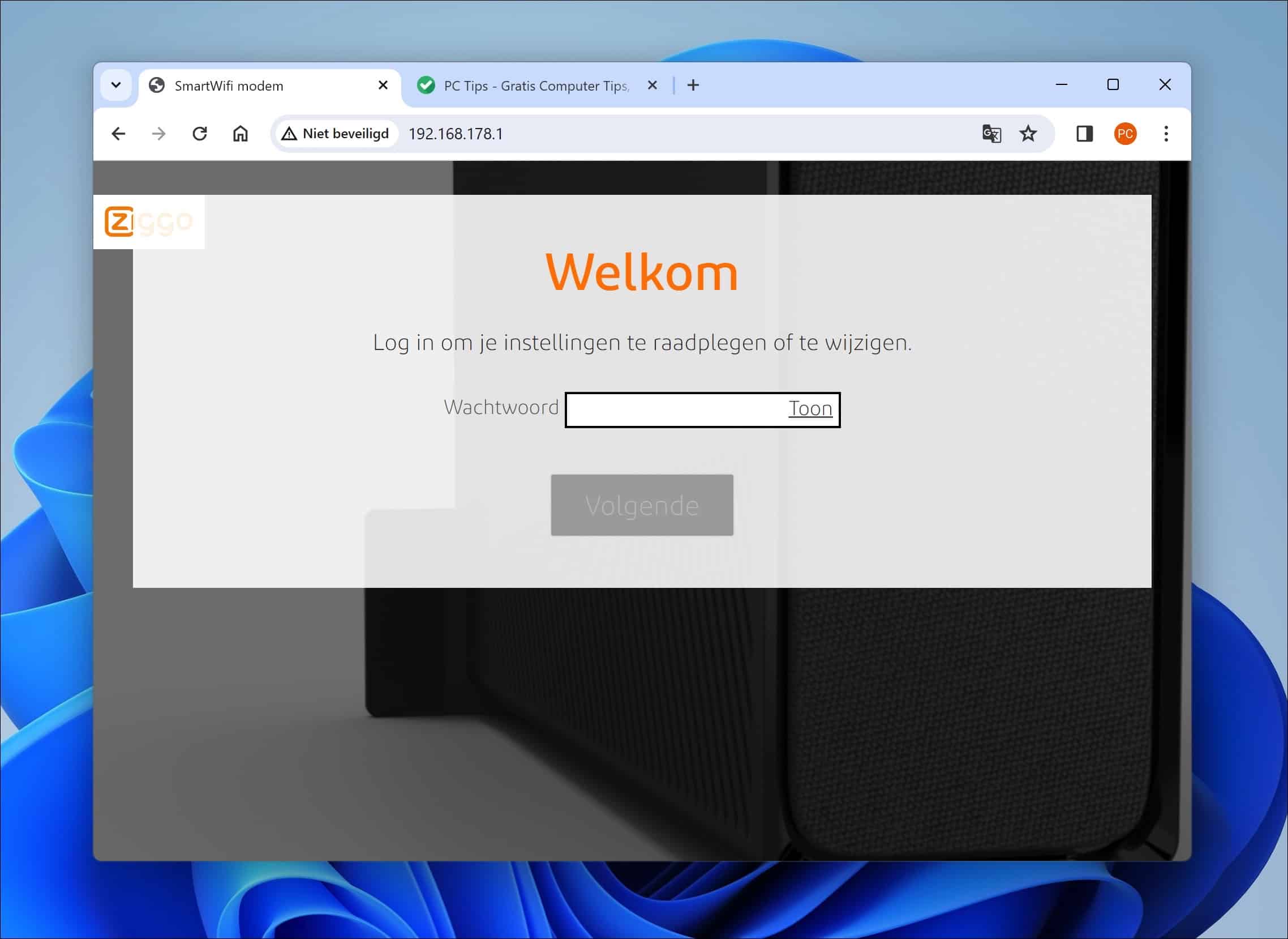 Ziggo wifi kanaal optimalisatie inschakelen of uitschakelen