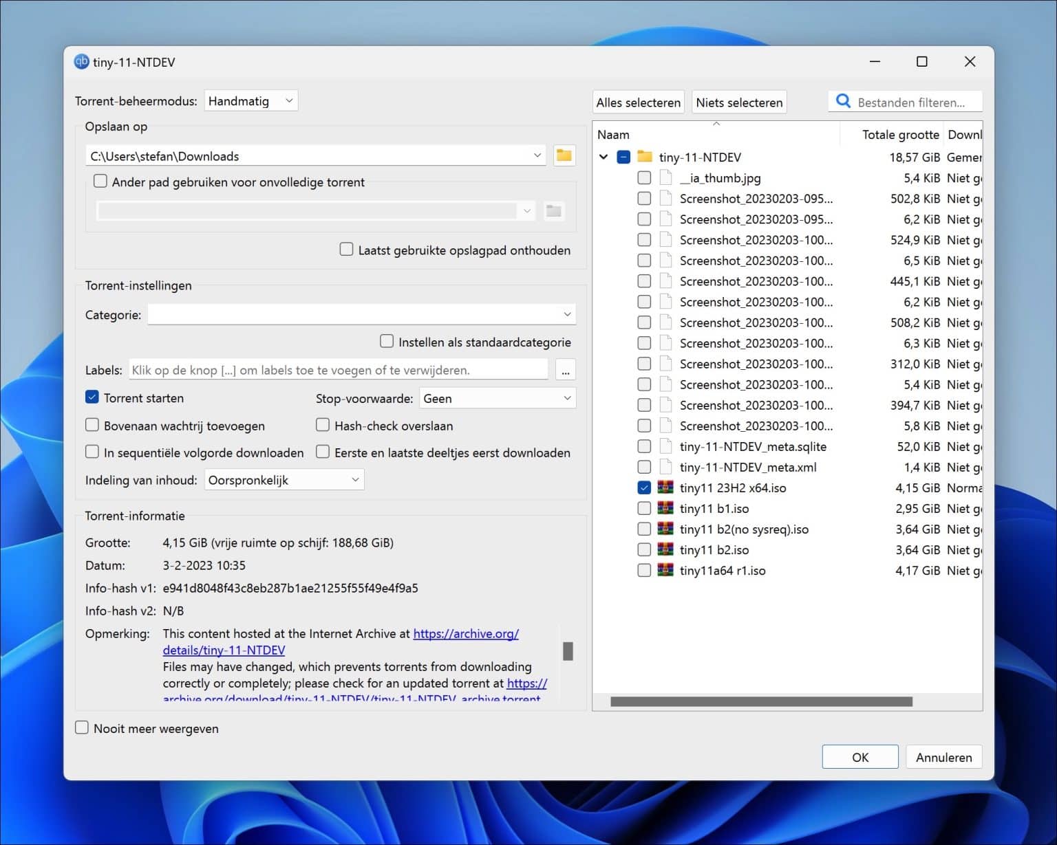 Tiny11 - Lichtgewicht versie van Windows 11 voor iedere PC