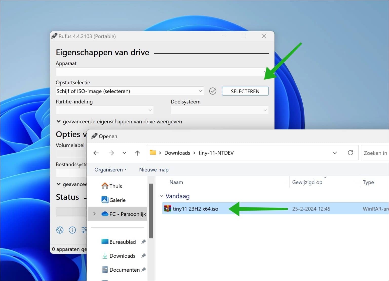 Tiny11 - Lichtgewicht versie van Windows 11 voor iedere PC