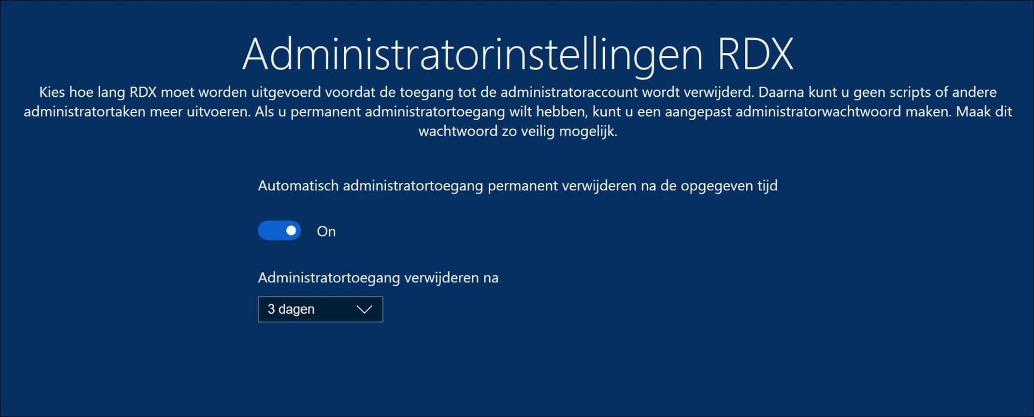 Retail Demo Experience (RDX) inschakelen in Windows 11 Retail Demo Experience (RDX) inschakelen in Windows 11