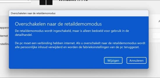 Retail Demo Experience (RDX) inschakelen in Windows 11 Retail Demo Experience (RDX) inschakelen in Windows 11