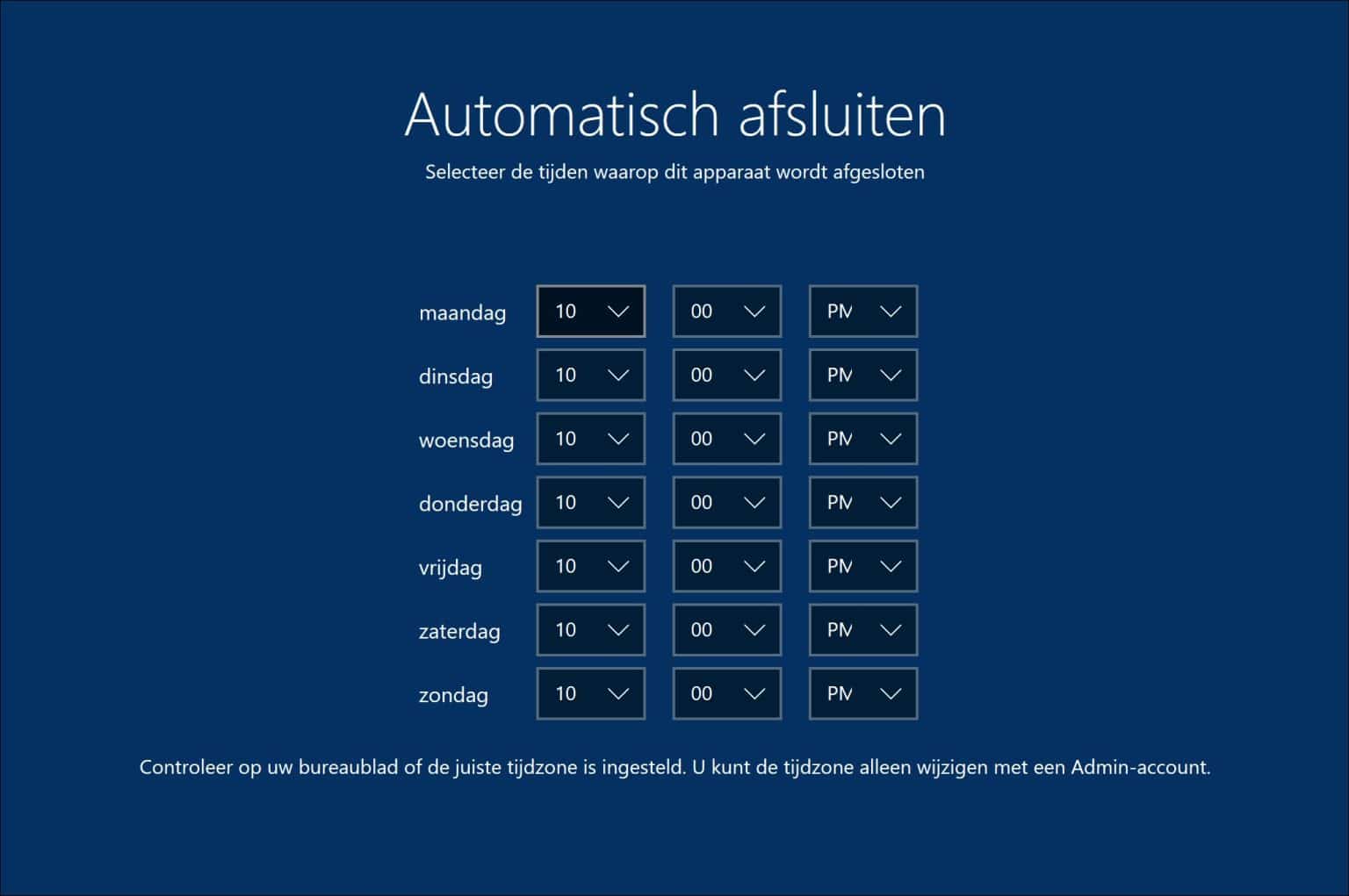Retail Demo Experience (RDX) inschakelen in Windows 11