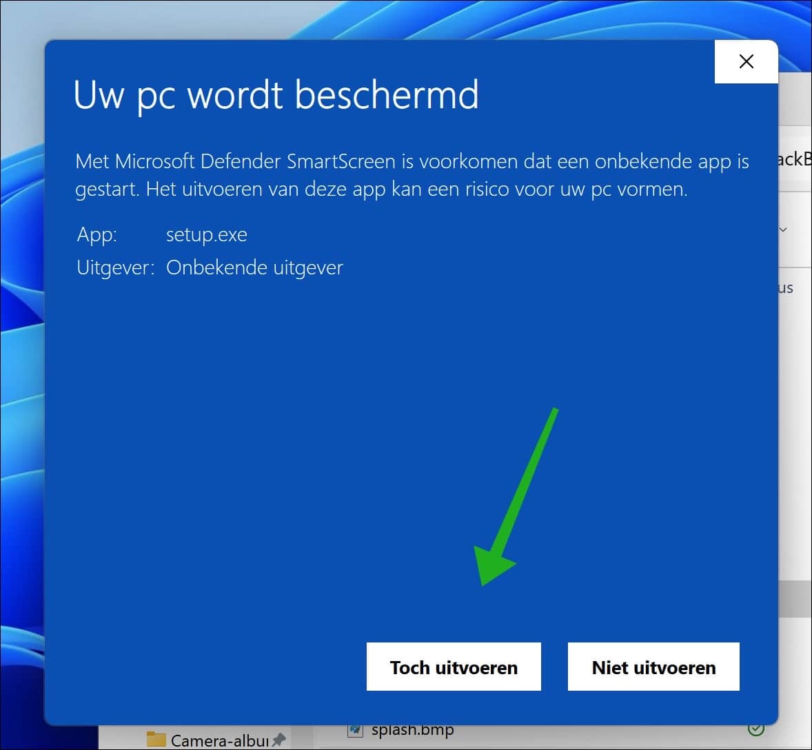 Windows Opstart logo wijzigen in Windows 11 of 10