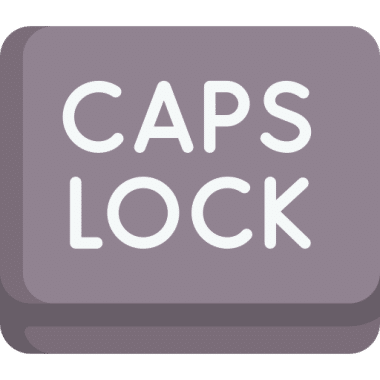 CAPS-lock toets uitschakelen in Windows 11 of 10 - PC Tips