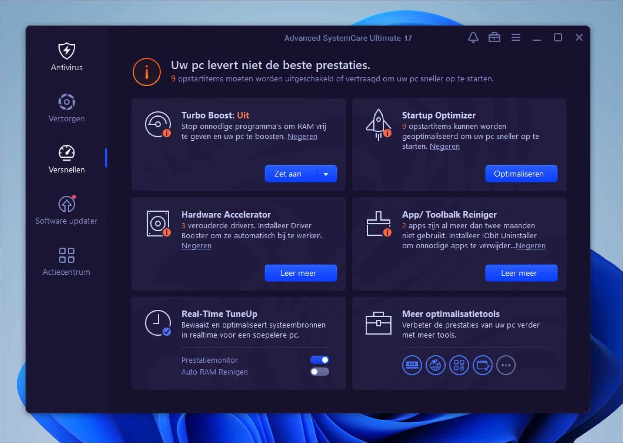 Advanced SystemCare Ultimate 17 gratis licentiecode - PC Tips