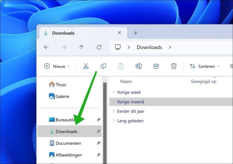 Downloads map mist in Verkenner? Zo zet je het terug
