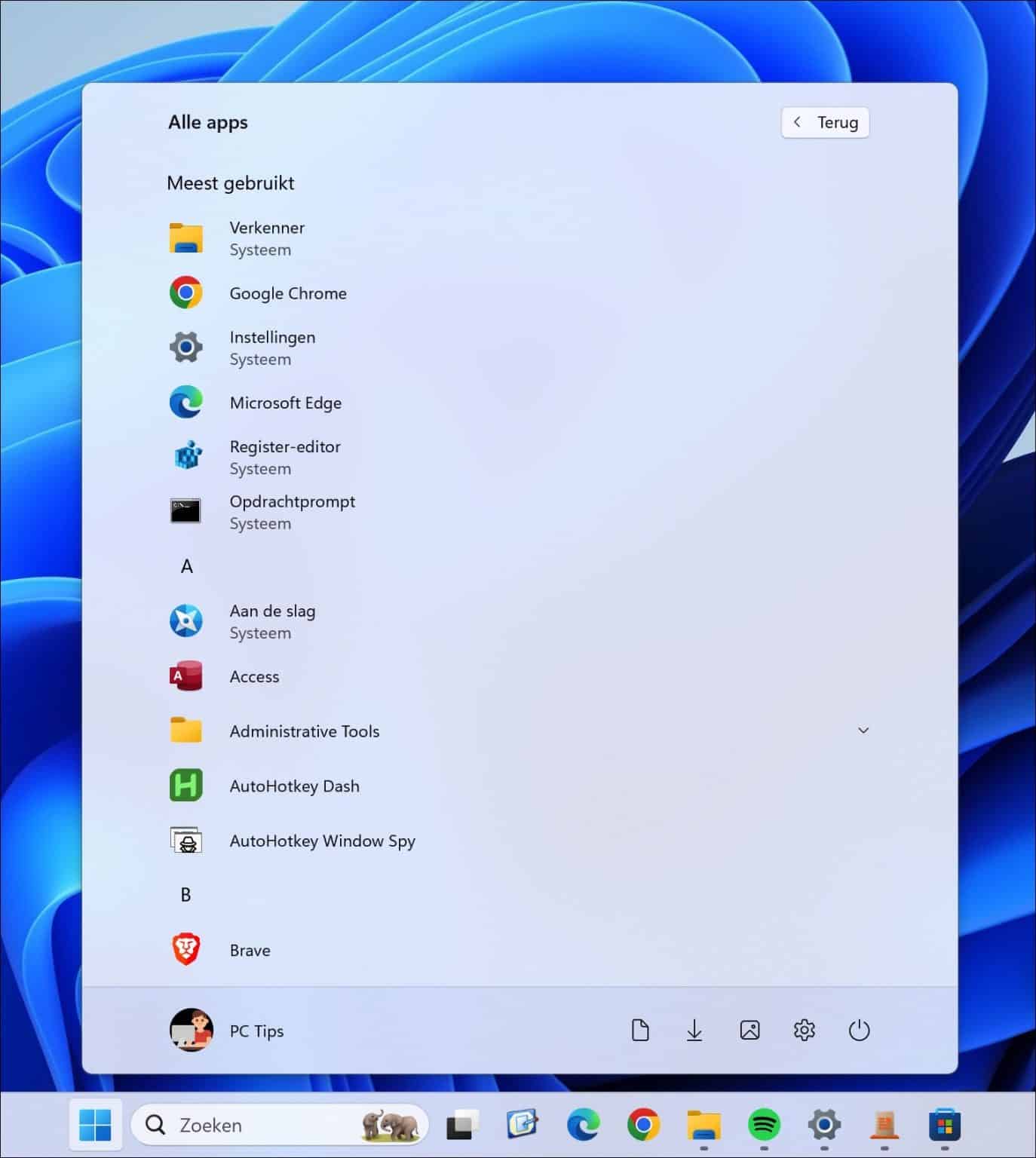 13 tips om het Startmenu in Windows 11 aan te passen