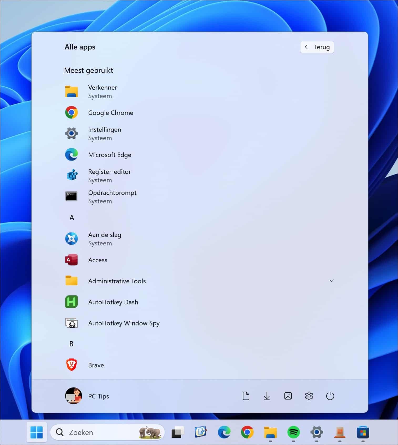 13 tips om het Startmenu in Windows 11 aan te passen