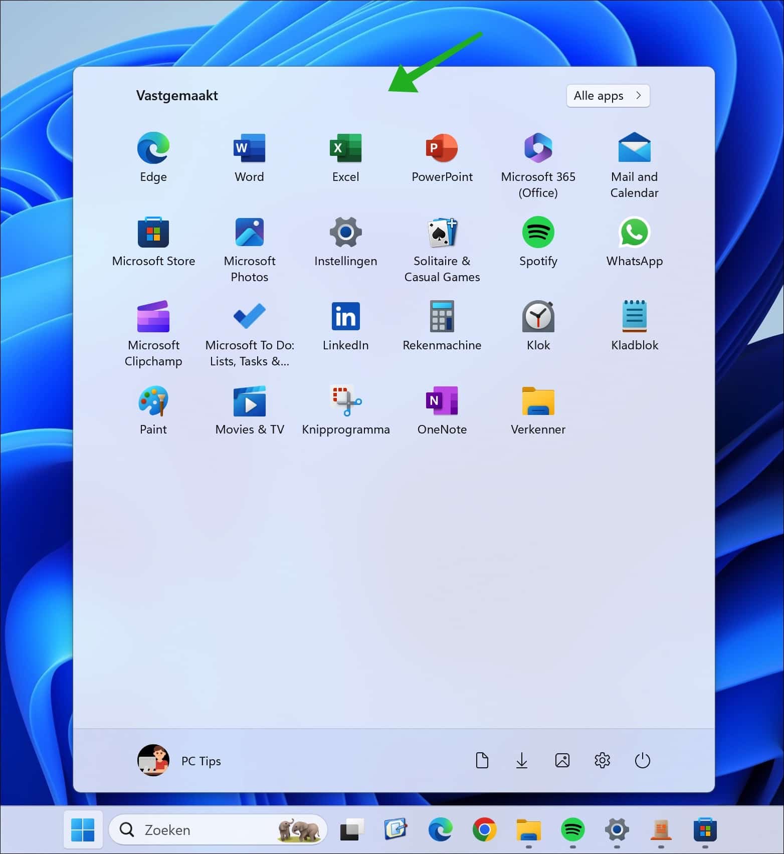 13 tips om het Startmenu in Windows 11 aan te passen