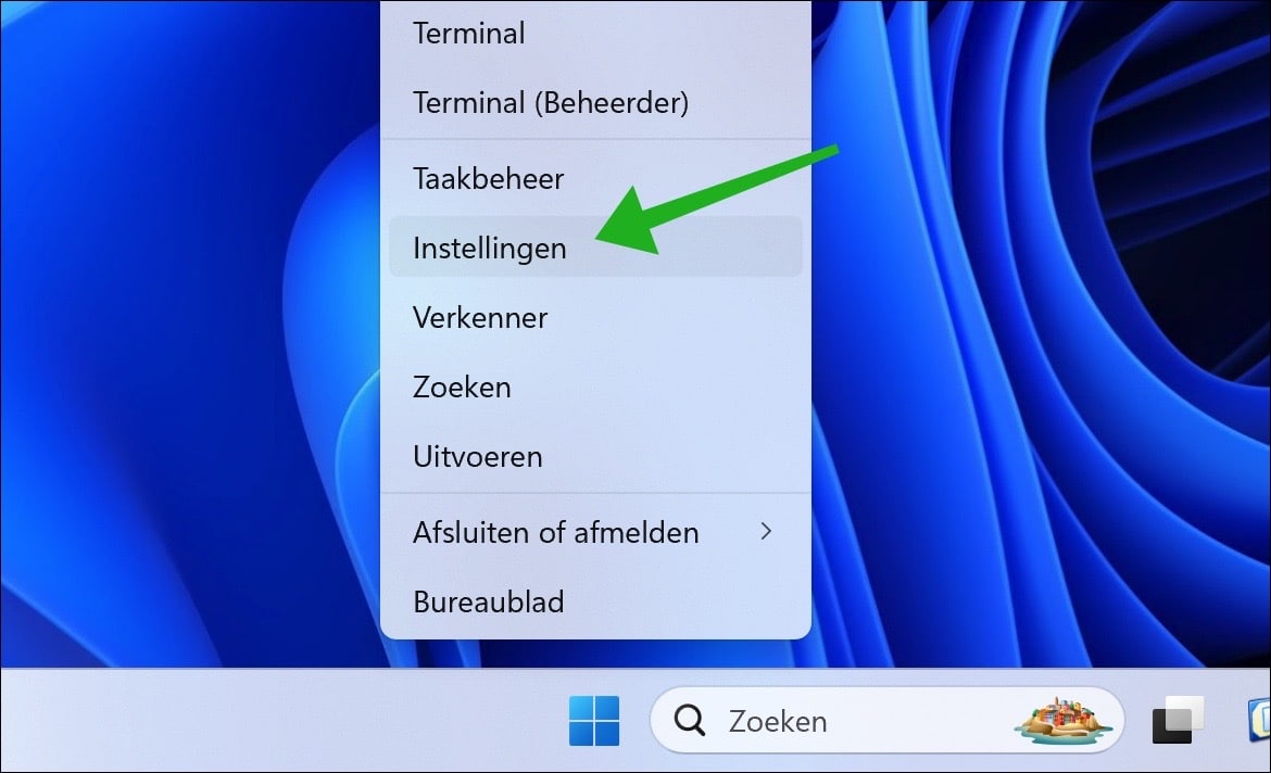 Deze PC snelkoppeling weergeven op het bureaublad