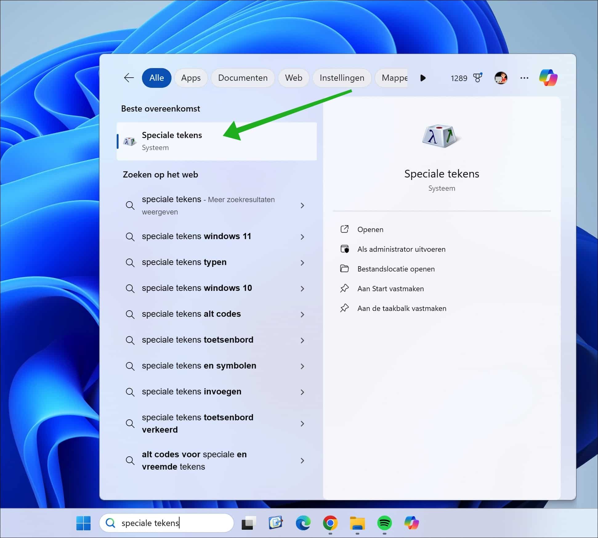 Speciale tekens typen in Windows (Complete lijst)