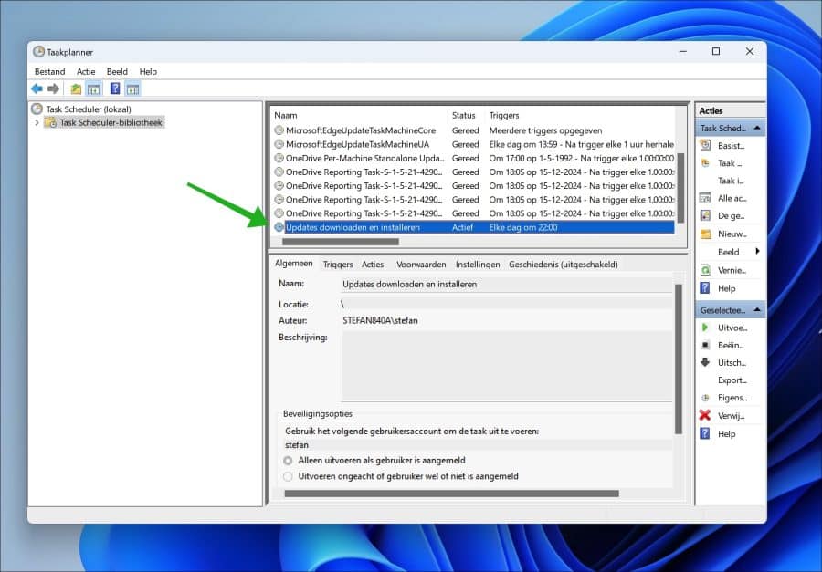 Windows 11 updates automatisch downloaden en installeren