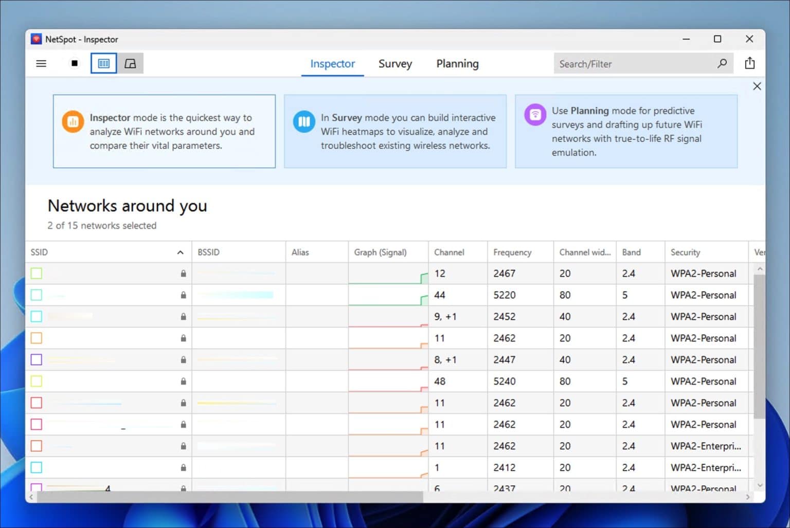 10 handige Wifi analysetools voor Windows