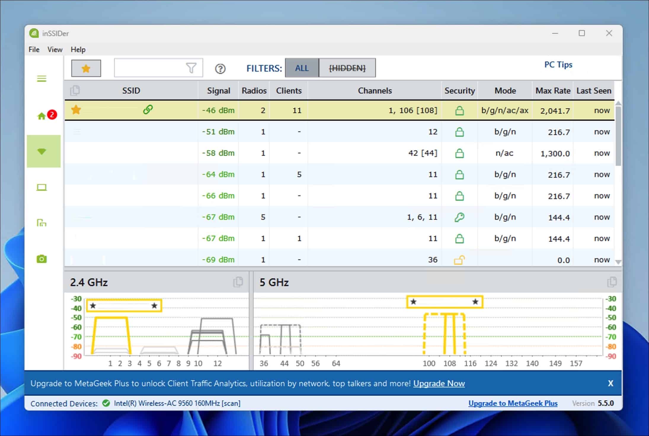 10 handige Wifi analysetools voor Windows