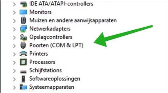 COM-poort controleren in Windows 11
